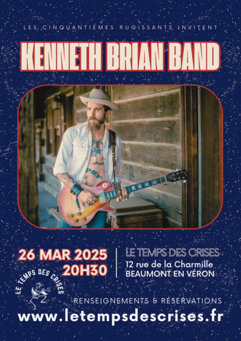 Concert "Kenneth Brian Band" - La Loire à Vélo